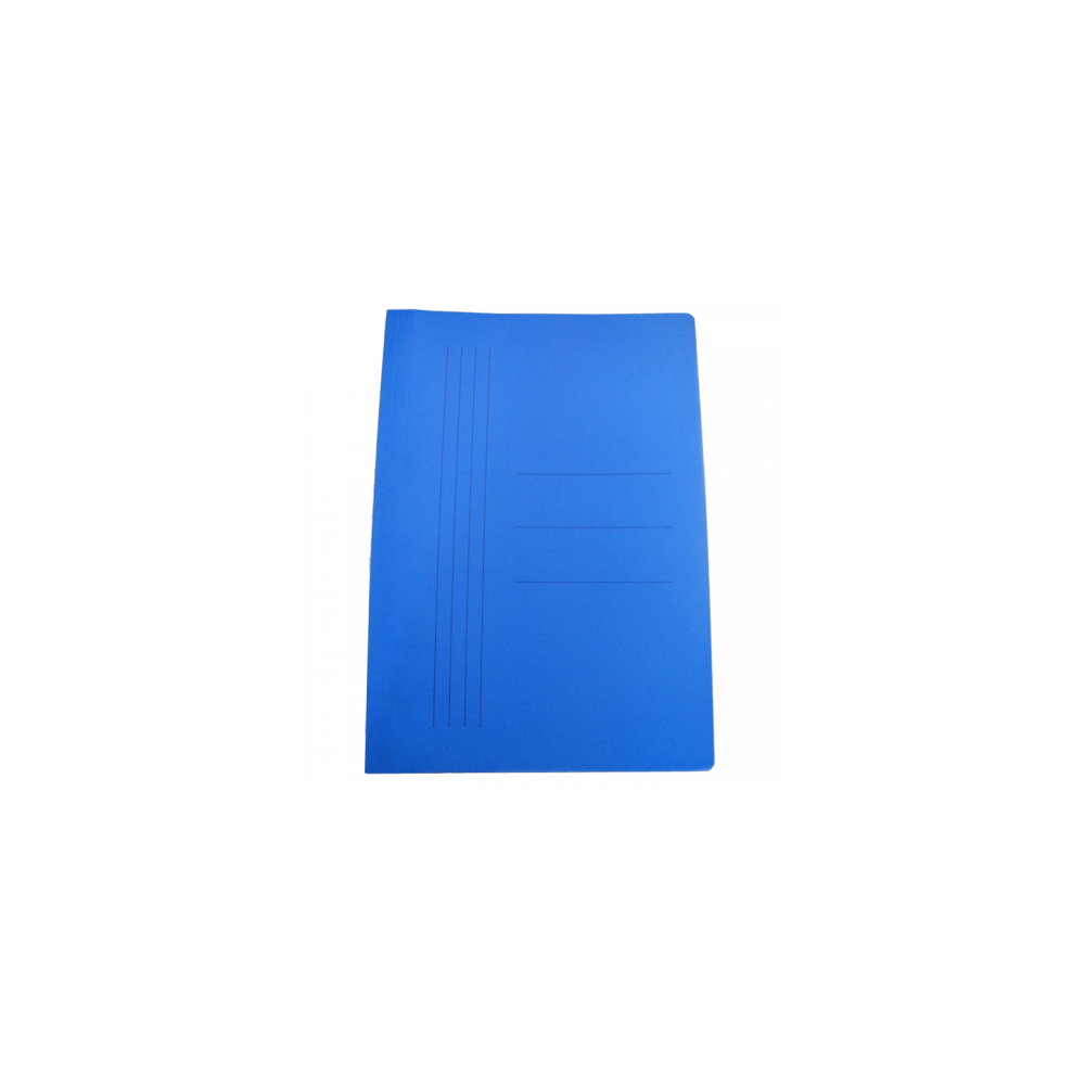Dosar carton tip plic, 100 buc/set, albastru, 230 gr/mp, Economic
