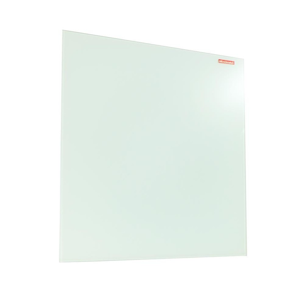 Tabla din sticla magnetica 45x45 cm Memoboards - alb