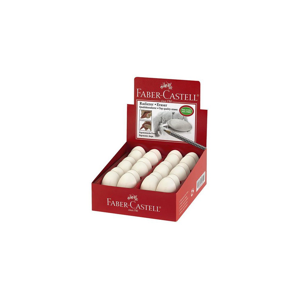 Radiera creion alba, Cosmo Mini Faber Castell