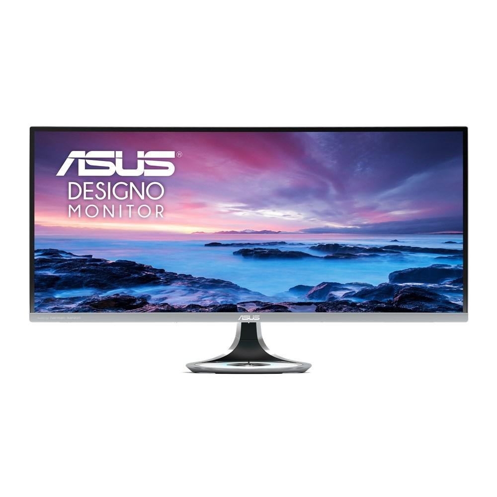 Monitor 34" gri inchis WLED Curved, VA, UWQHD 3440x1440, ASUS