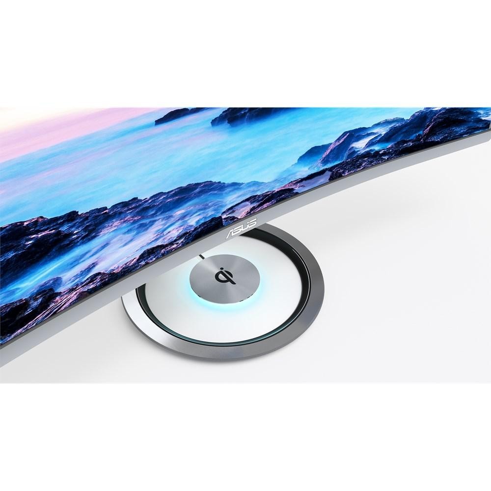 Monitor 34" gri inchis WLED Curved, VA, UWQHD 3440x1440, ASUS