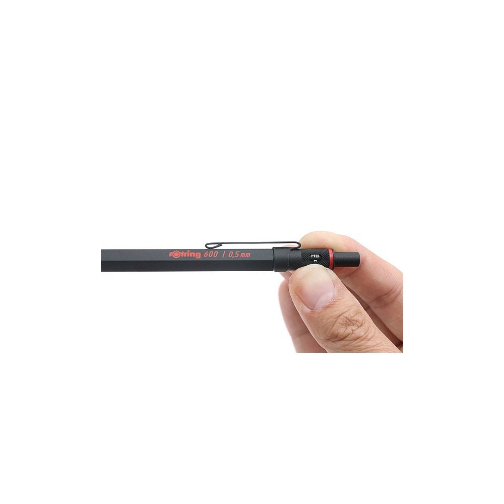Creion mecanic 0.5mm, negru, Rotring 600
