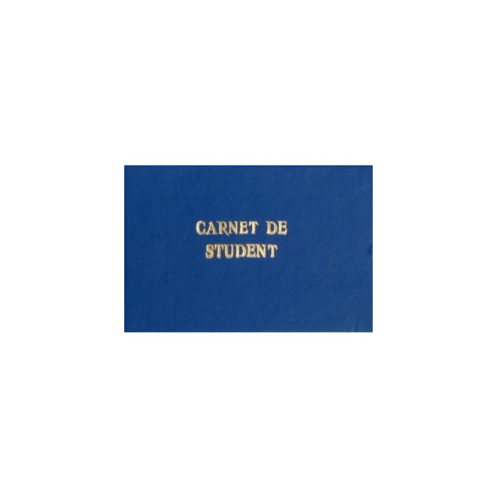 CARNET DE STUDENT